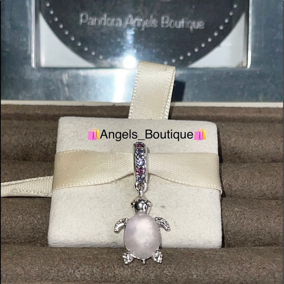 Pandora | Jewelry | New Pandora Murano Glass Pink Sea Turtle Dangle ...